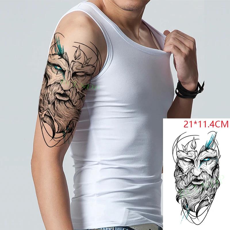 Zhitian Luxury Waterproof Temporary Tattoo Stickers Praying Hand Cross ...
