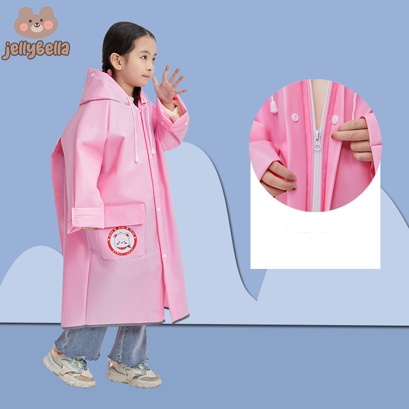 Childrens raincoat Boys Girls Girls Baby Kindergarten students Raincoat for school childrens ...