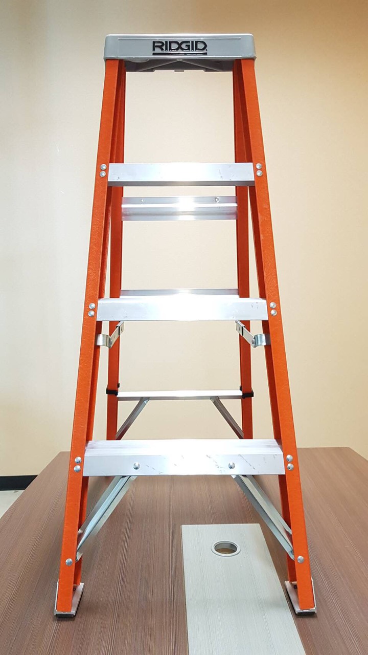 บันได Step Ladder ยี่ห้อ Ridgid รุ่น RL-FGS4/6/8/10/12/16/20/24/28 ...