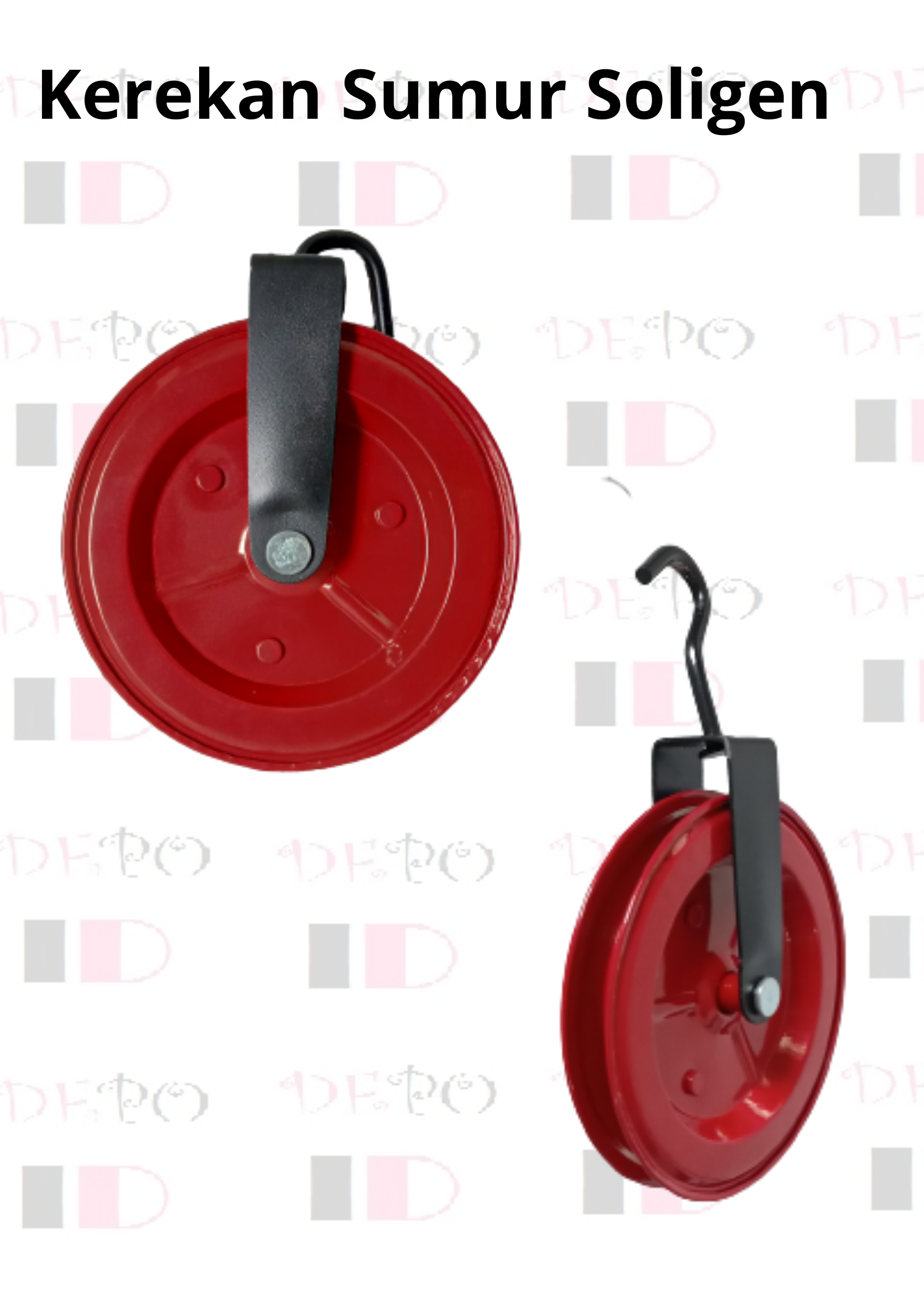 Soligen Kerekan Sumur / kerekan timba / katrol sumur | Lazada Indonesia