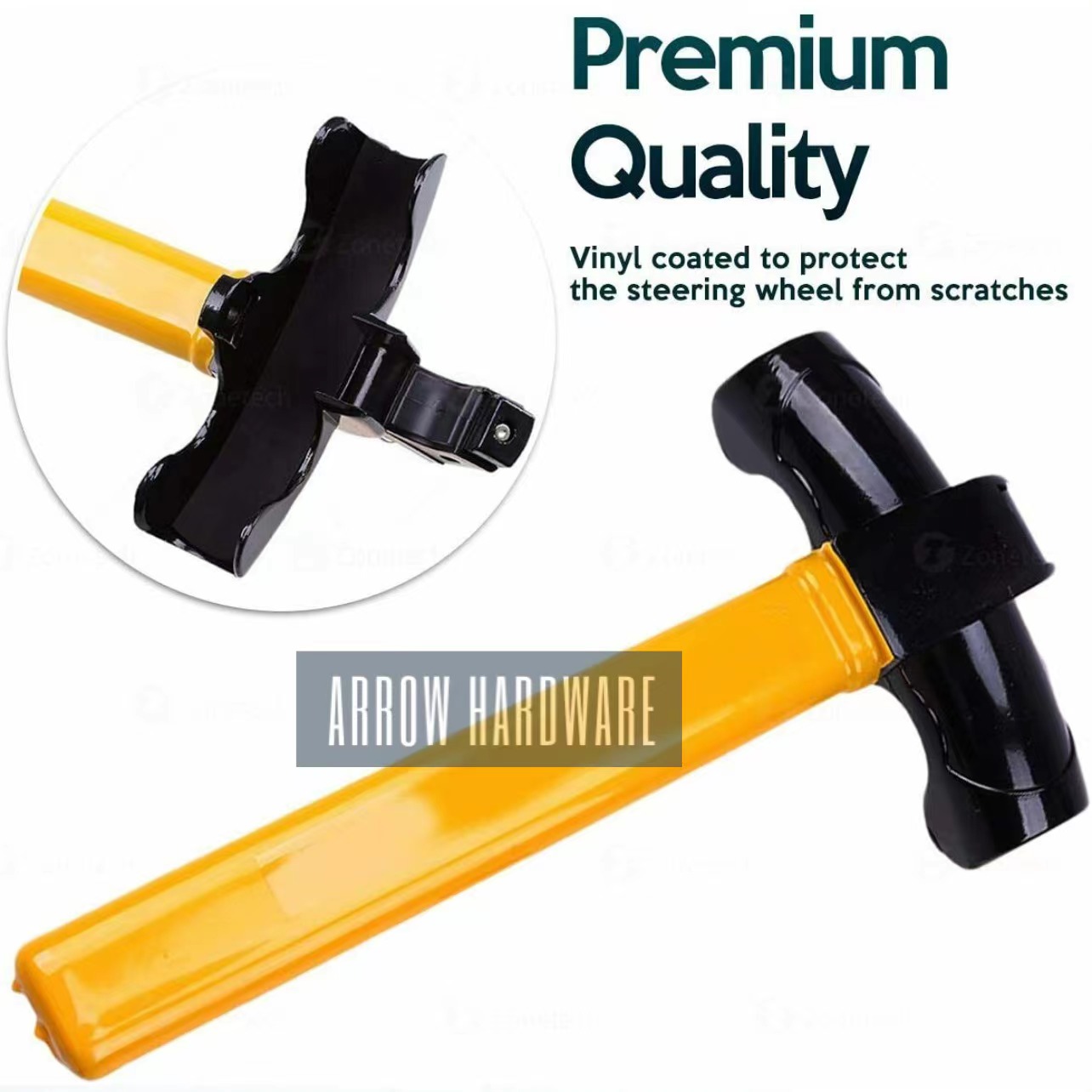 Anti Theft Steering Wheel Lock Car Steering Wheel Lock T Shape High ...