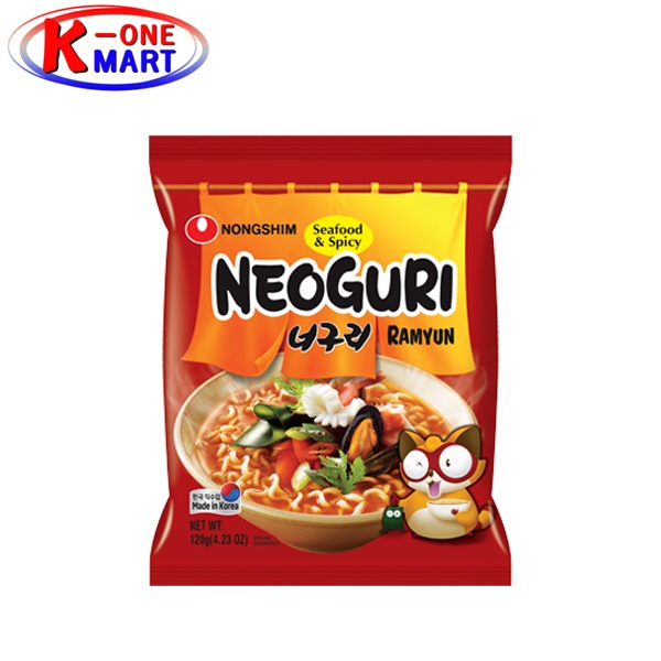 Nongshim Korean Neoguri Ramyun (Mild / Spicy Flavor) 120g | Lazada PH