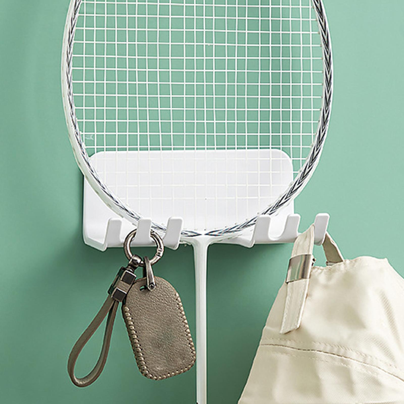 Darling Baby Wall Mounted Racket Rack Tennis Racket Holder with Small ...
