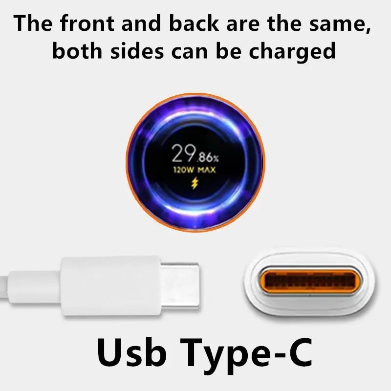 NEW 6A USB to Type-C Fast Charging Cable For iPhone 15 Pro Max For ...