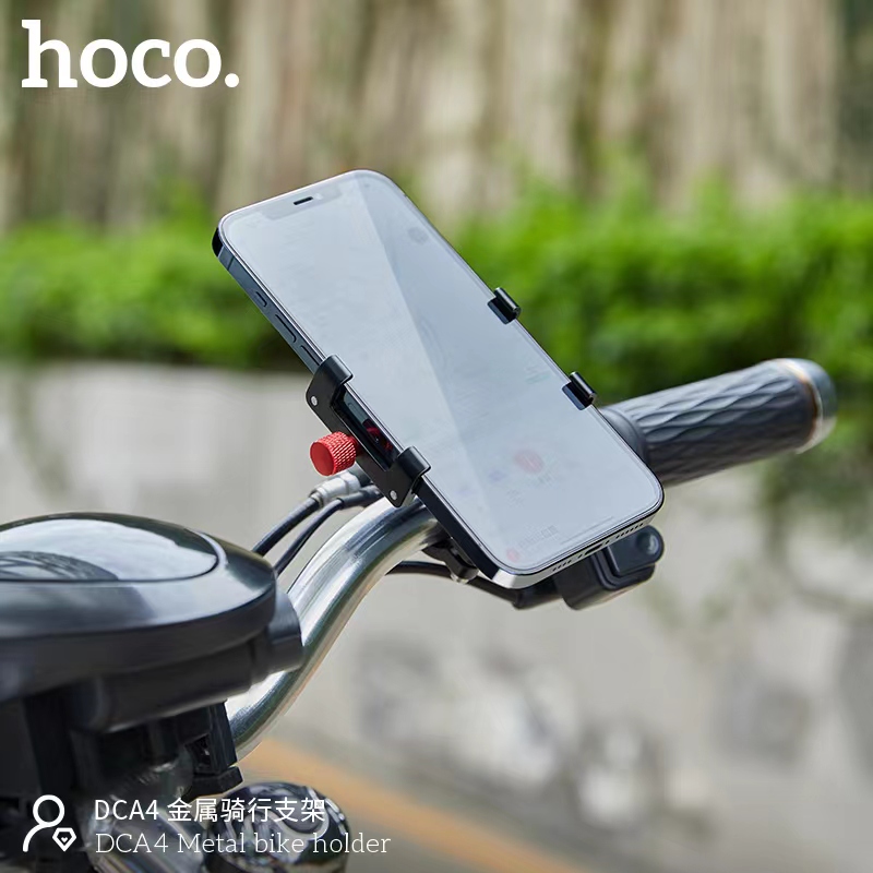 Hoco DCA4. Metal Bike Holder ที่จับมือถือติดมอเตอร์ไซด์และจักรยาน พร้อม ...