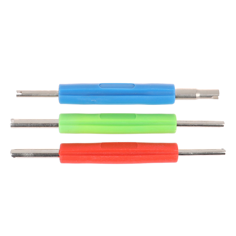 2 Ways Hand Wrench Tire Tyre Valve Stem Core Remover Key Tool A/C and ...