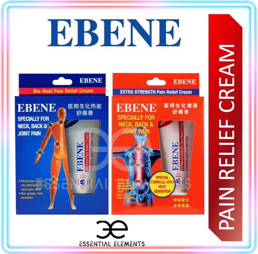 EBENE Bio-Heat Extra Strength Pain Relief Cream 50g | Relieves Joint ...