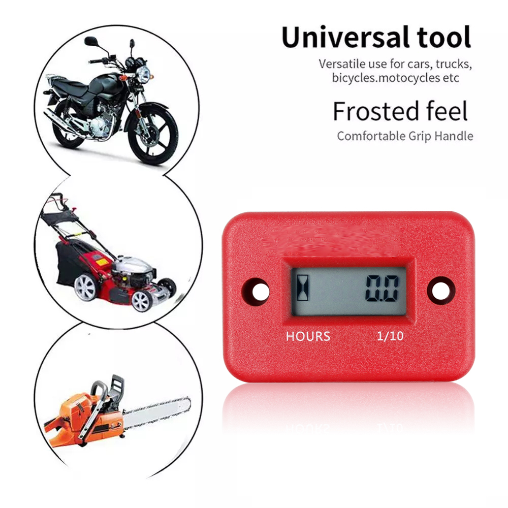 NEW 【Innovative design】Waterproof Motorcycle Timer Panel Hour Meter ...