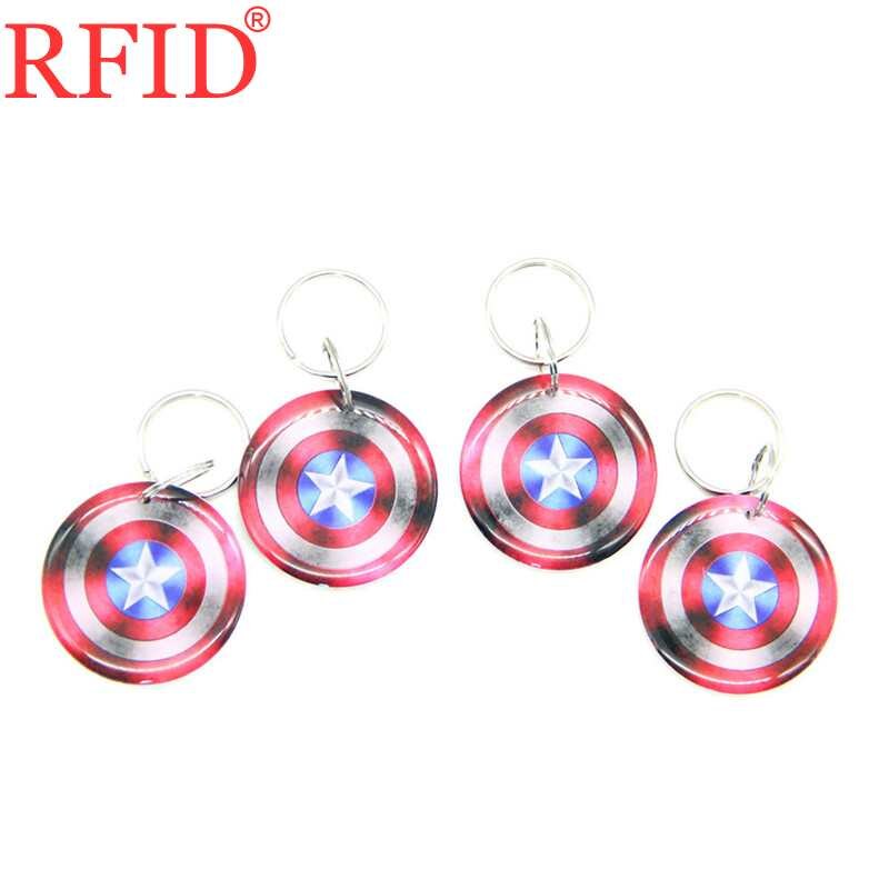 ID 125khz EM4305 EM4205 Writable Rewritable Keyfob RFID Card Waterproof ...