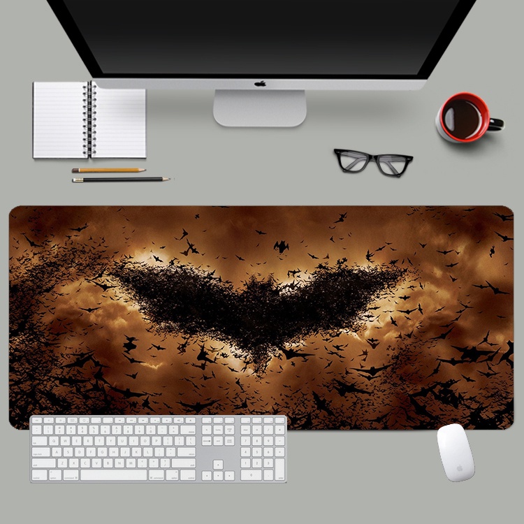 Batman Large Mousepads Gaming Mouse Mat desk Large Size Mouse pad ...