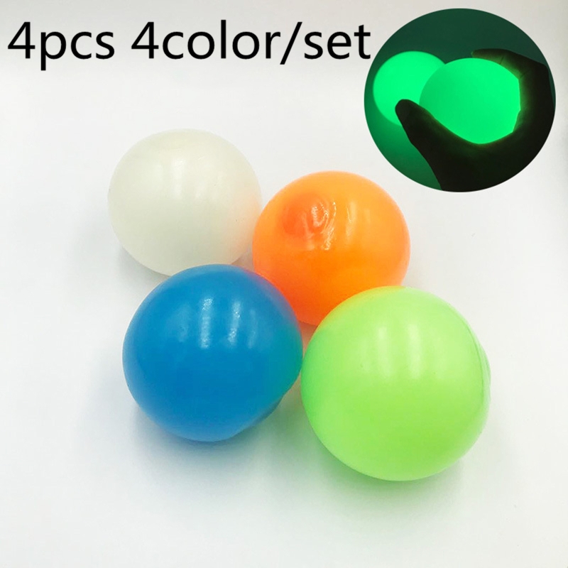 【Hot demand】【Hot demand】4pcs/1set Stick Wall Ball Sticky Ball Catch ...