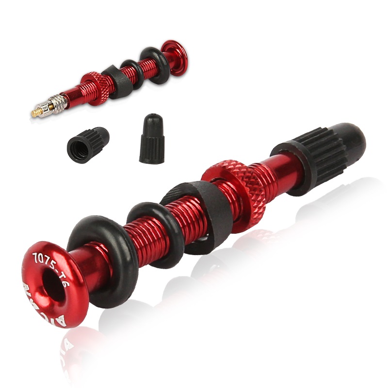 【ajwj】Bike Vacuum Tire Nozzle Tubeless Presta Valve Stem 46mm 58mm ...