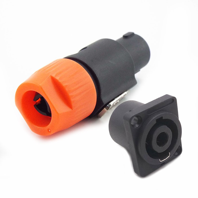 ANWELA Shop 4pins NL4FC Speak Connectors power adapter Type 4 Pole Plug ...