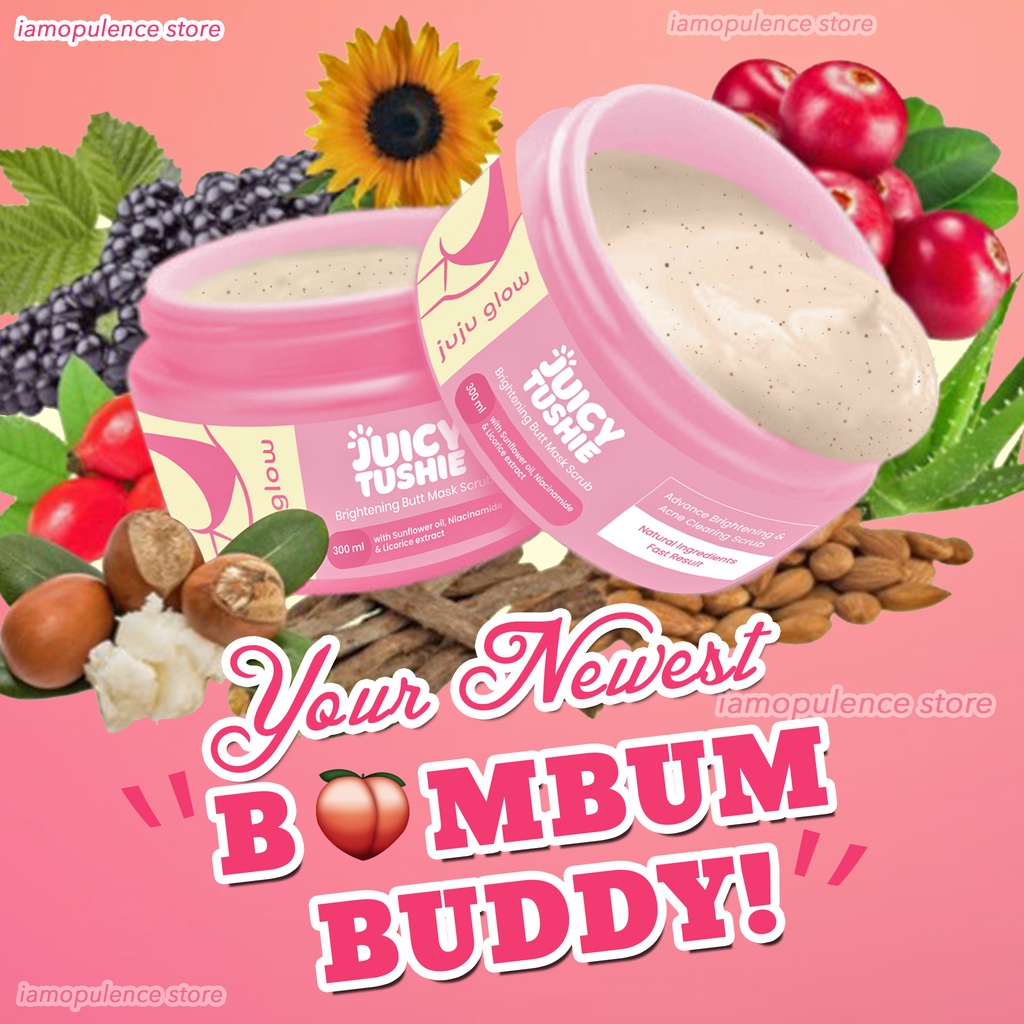 Juicy Tushie Butt Scrub with FREE COCOBERRY SOAP /RANDOM FREEBIE ...