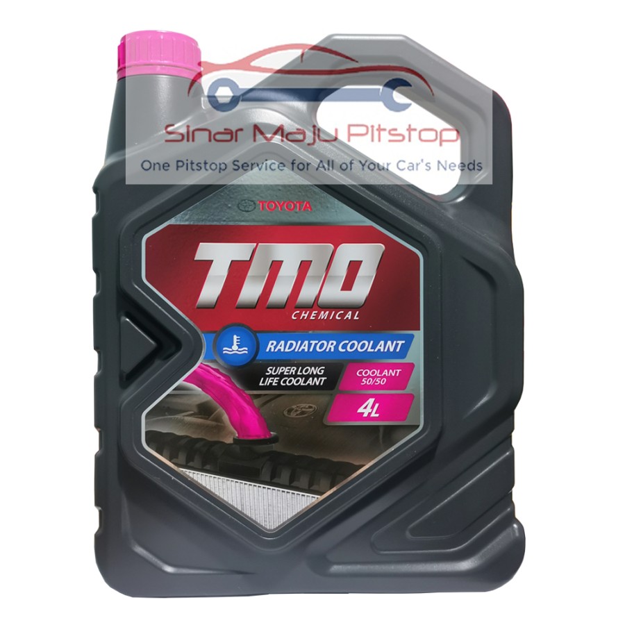 TMO Radiator Coolant Warna Merah Pink Original 4 Liter Mobil TOYOTA ...