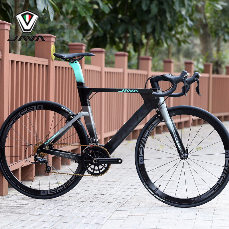 JAVA road bike carbon fiber road bike 22-speed men and women Jiawo road ...