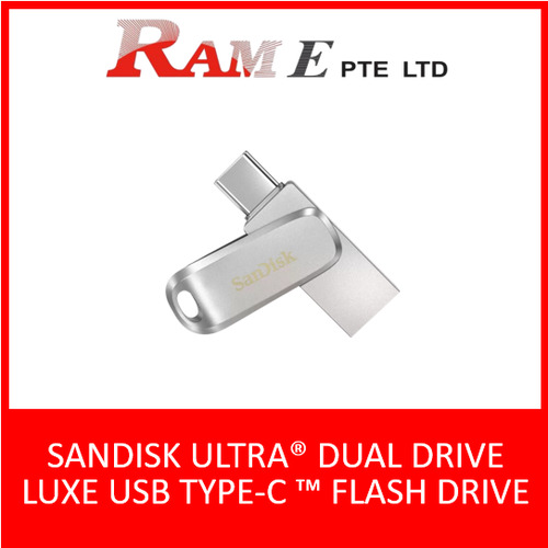 SanDisk Ultra Dual Drive Luxe USB Type-C Flash Drive 512GB / 1TB ...