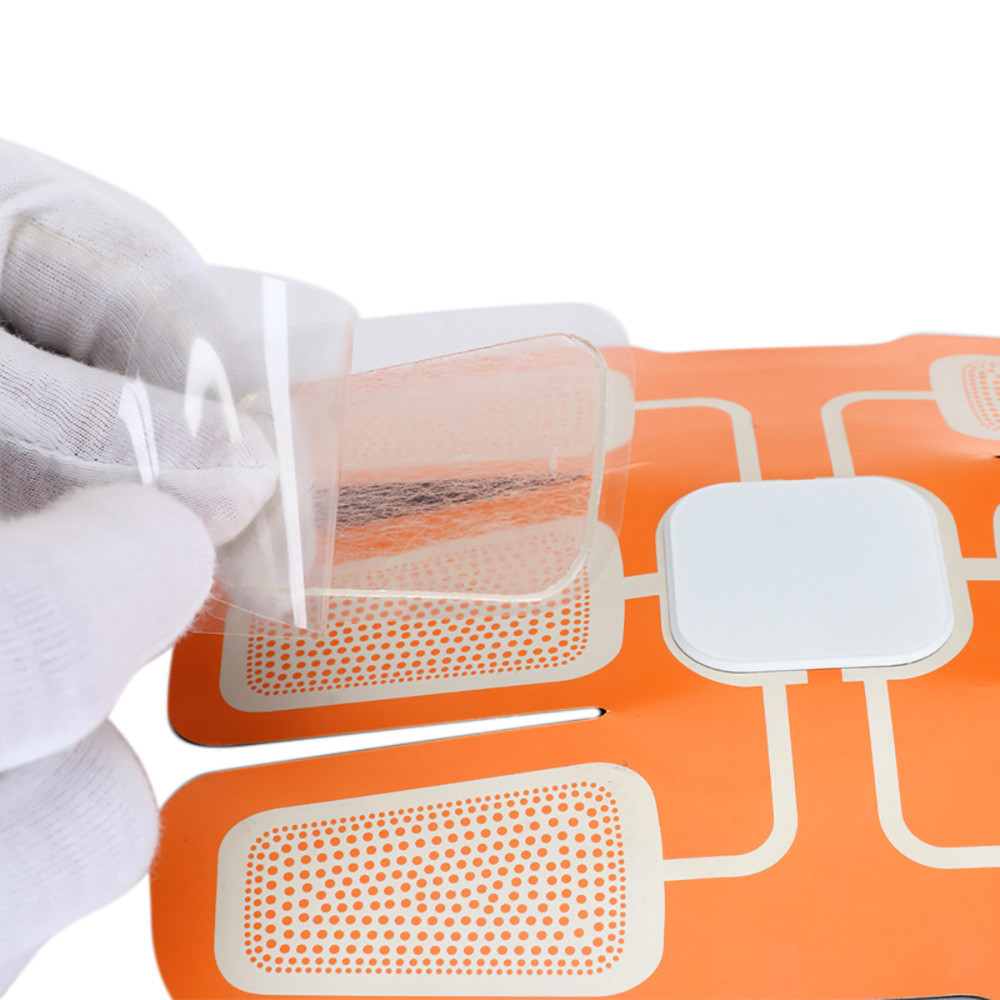 NEW 【Unique features】4pcs technology Pad Abdominal Exerciser Muscle ...