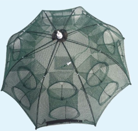 Folding Umbrella Fish Net 6 Holes/16 Holes Automatic Umbrella Trap ...