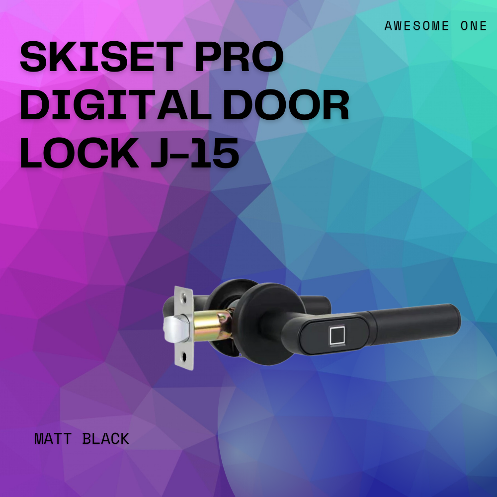 SKISET PRO DIGITAL DOOR LOCK J-15 | PRE-ORDER | Lazada