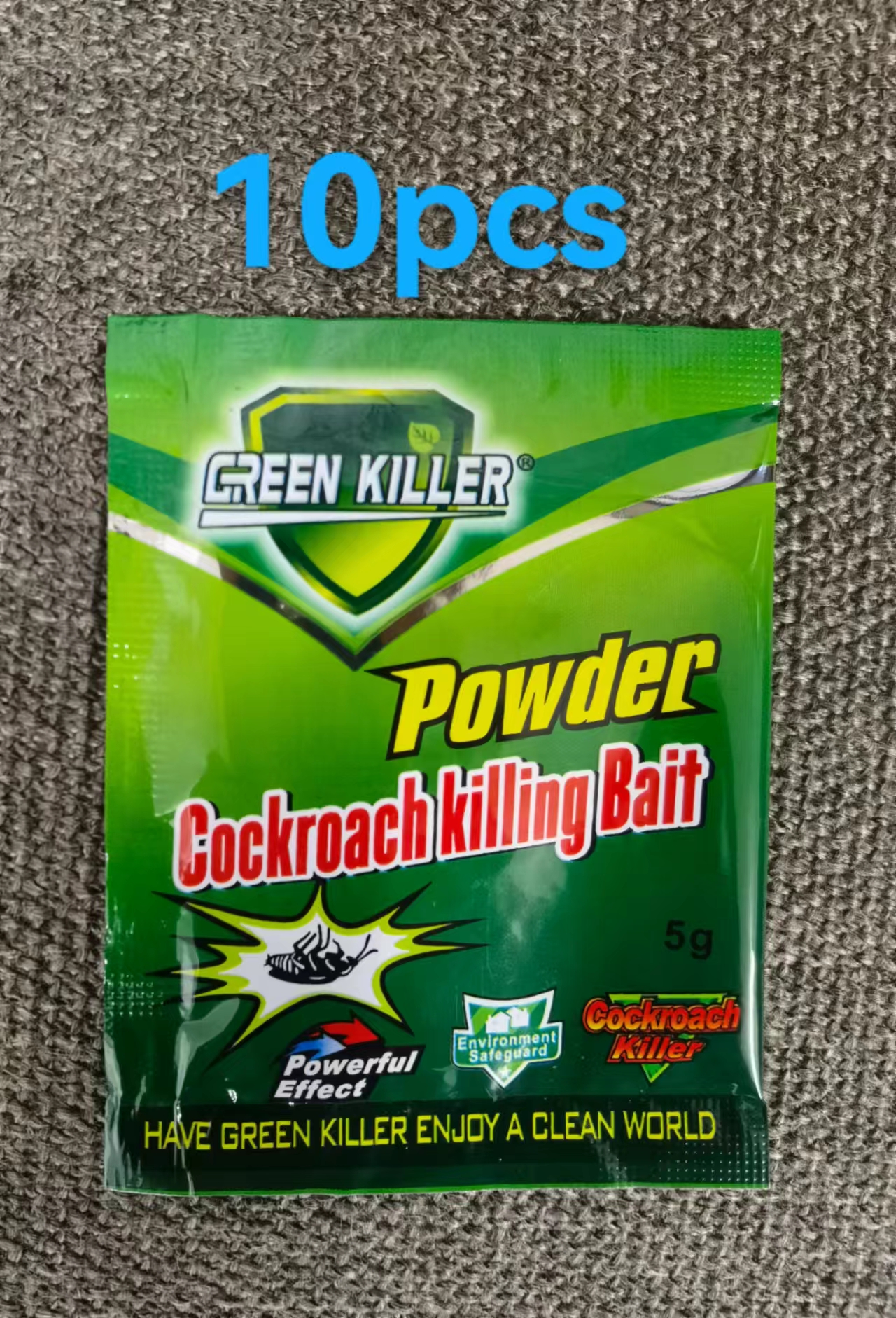 HTF.10pcs Cockroach Killing Bait Pesticide Powder Killer Bug ...