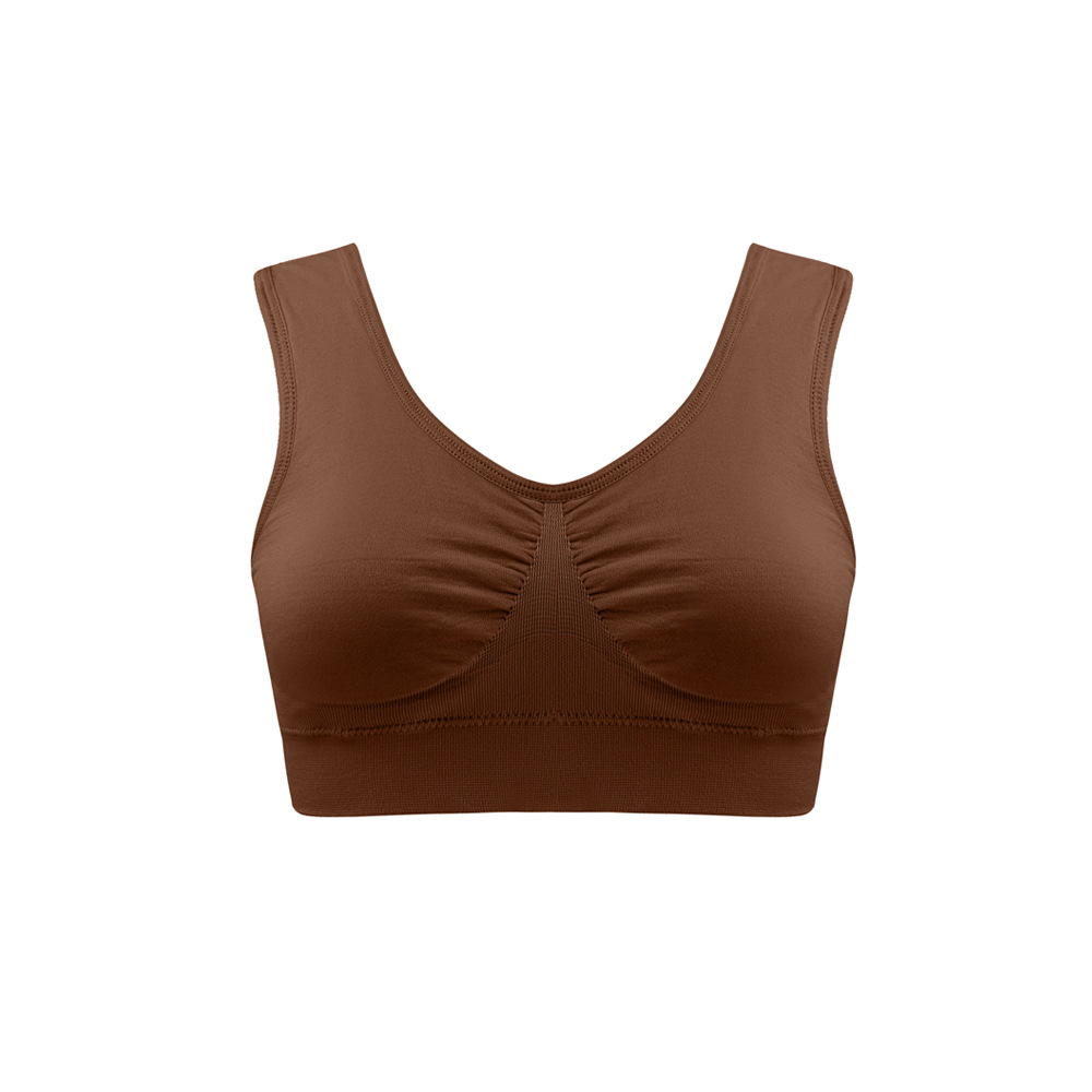 Woo Store Women Everyday Throw-on Wireless Shaper Bras Seamless ...