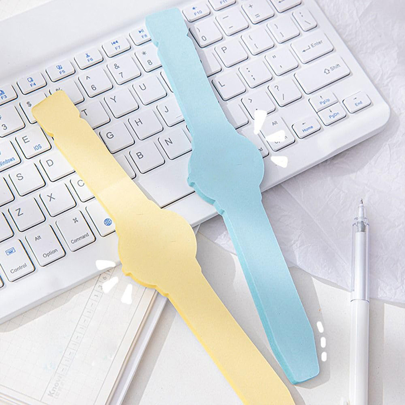 Alarm Clock Bracelet Sticky Note Pads To Do List Paper Wrist Watch ...
