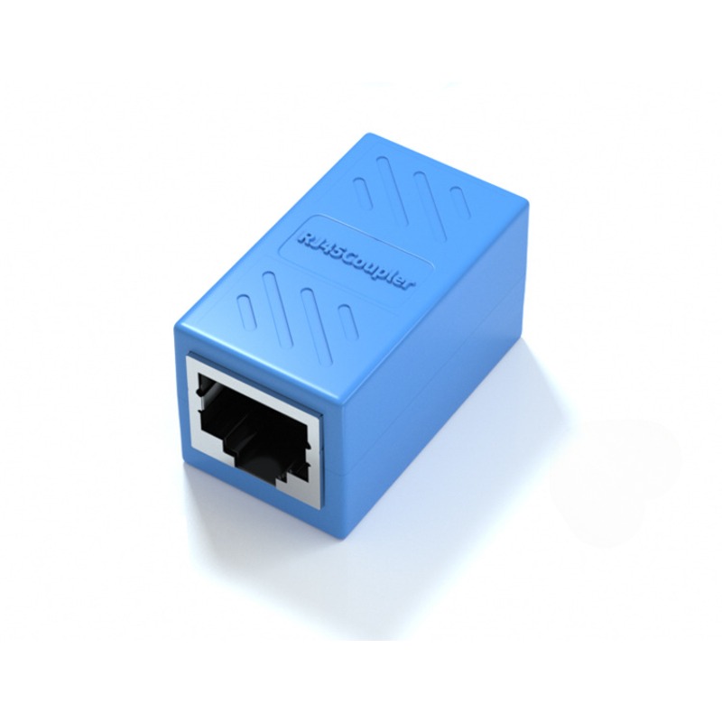 Standard Rj45 Connector Cat7 Cat6 Cat5e Double Socket Adapter Cat 6 ...