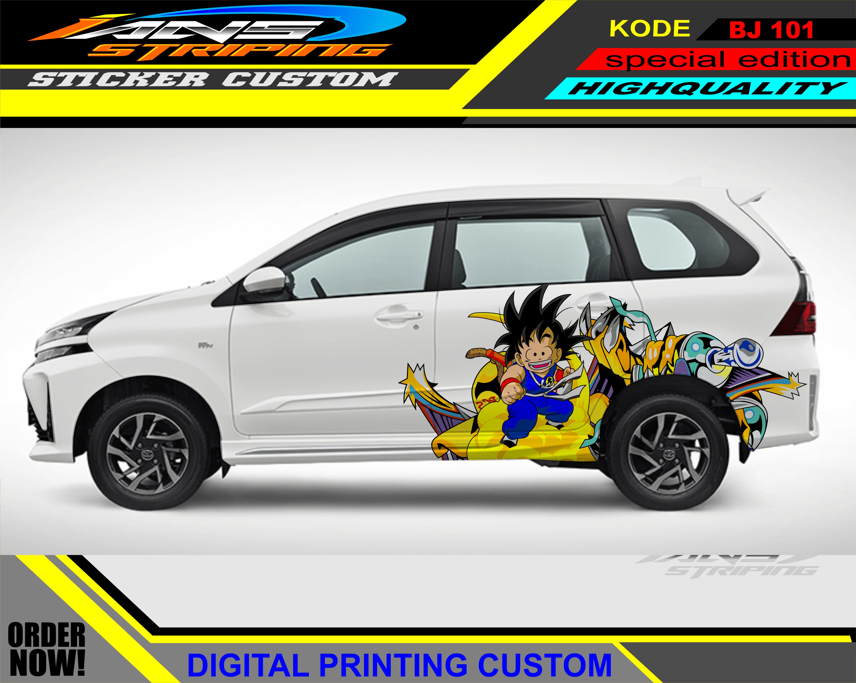 STIKER HONDA JAZZ / DECAL STICKER MOBIL / STIKER MOBIL / STIKER MOBIL ...