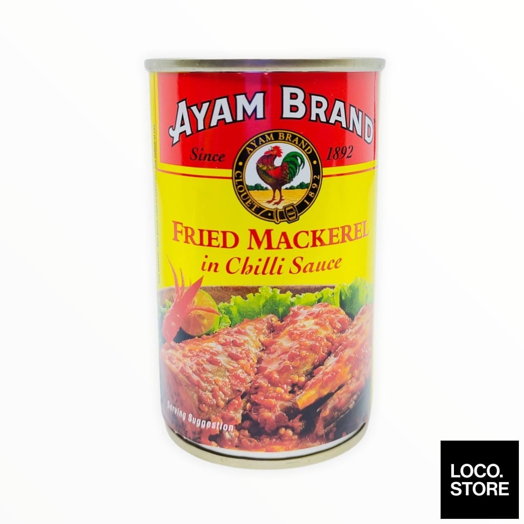 Ayam Brand Fried Mackerel in Chilli Sauce 155g | Lazada