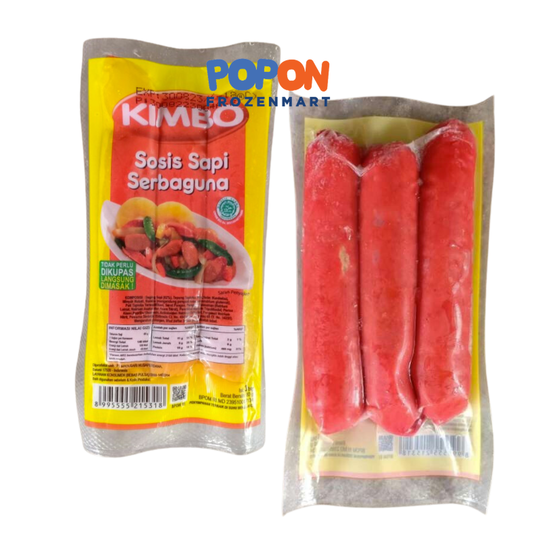 KIMBO SOSIS SAPI SERBAGUNA ISI 3 | Lazada Indonesia