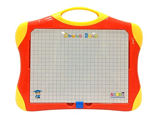 Writing and Drawing Board With Magnetic Alphabets and Numbers - D50900 ...