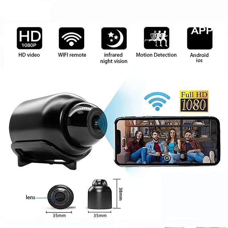 Mini Camera Wireless HD Camera Micro Camcorder Secret Audio Recorder ...
