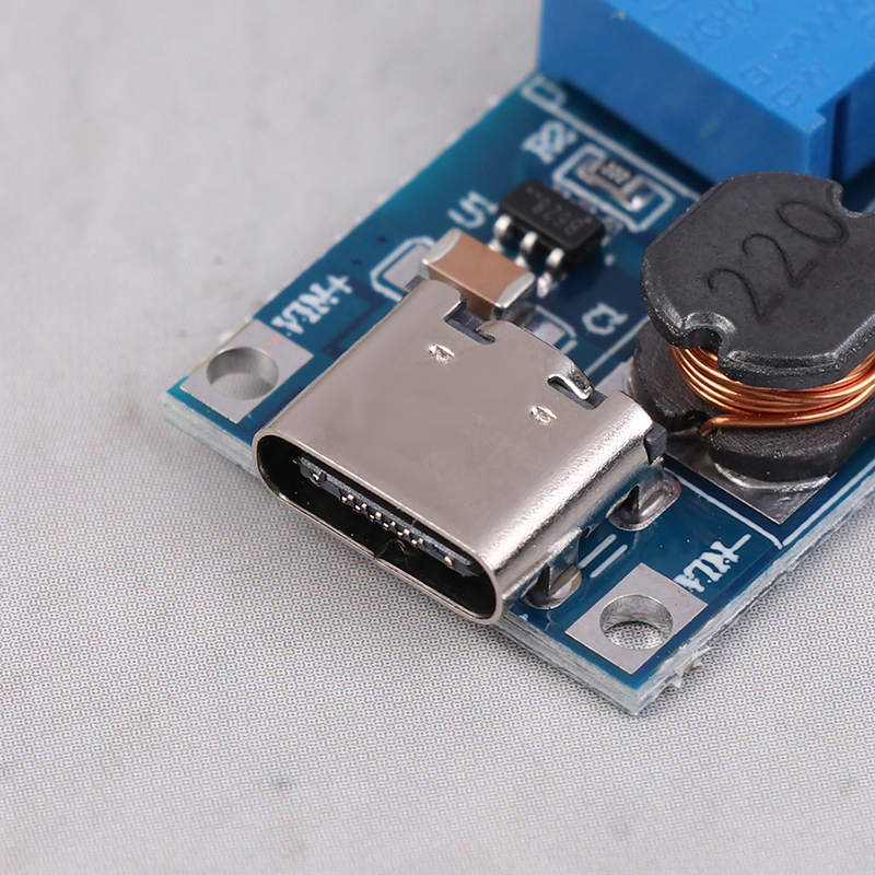 5Pcs Boost Module MT3608 Type C Step Up Converter DC-DC 2A Boost ...