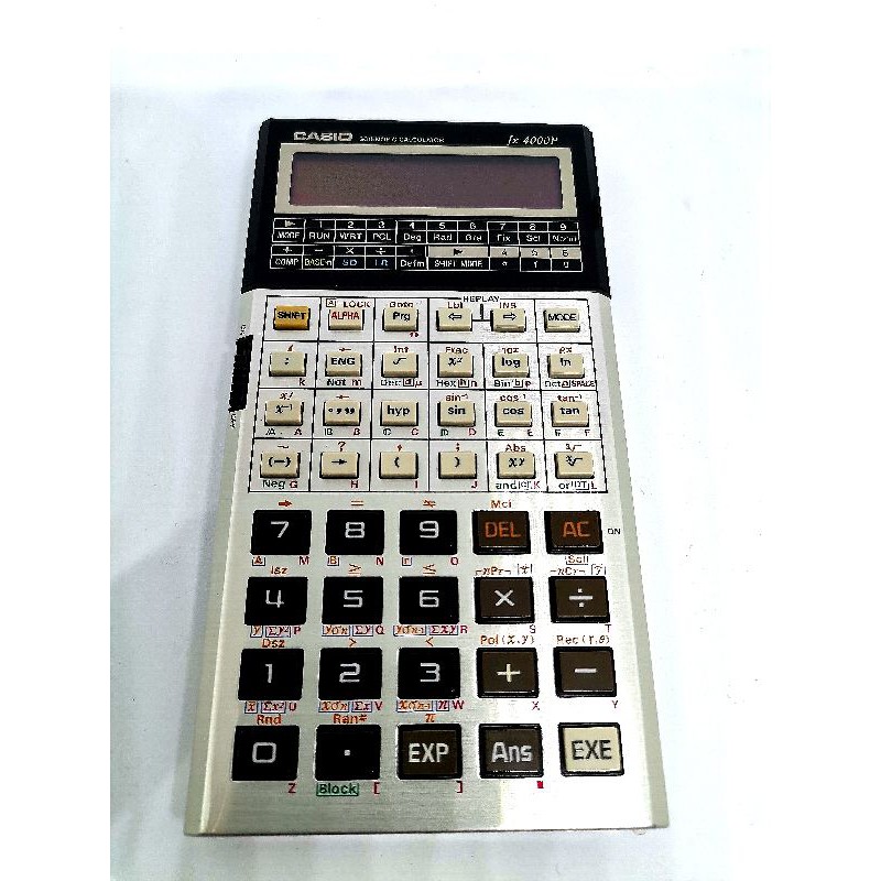 CASIO fx-4000p programmable scientific calculator vintage | Lazada