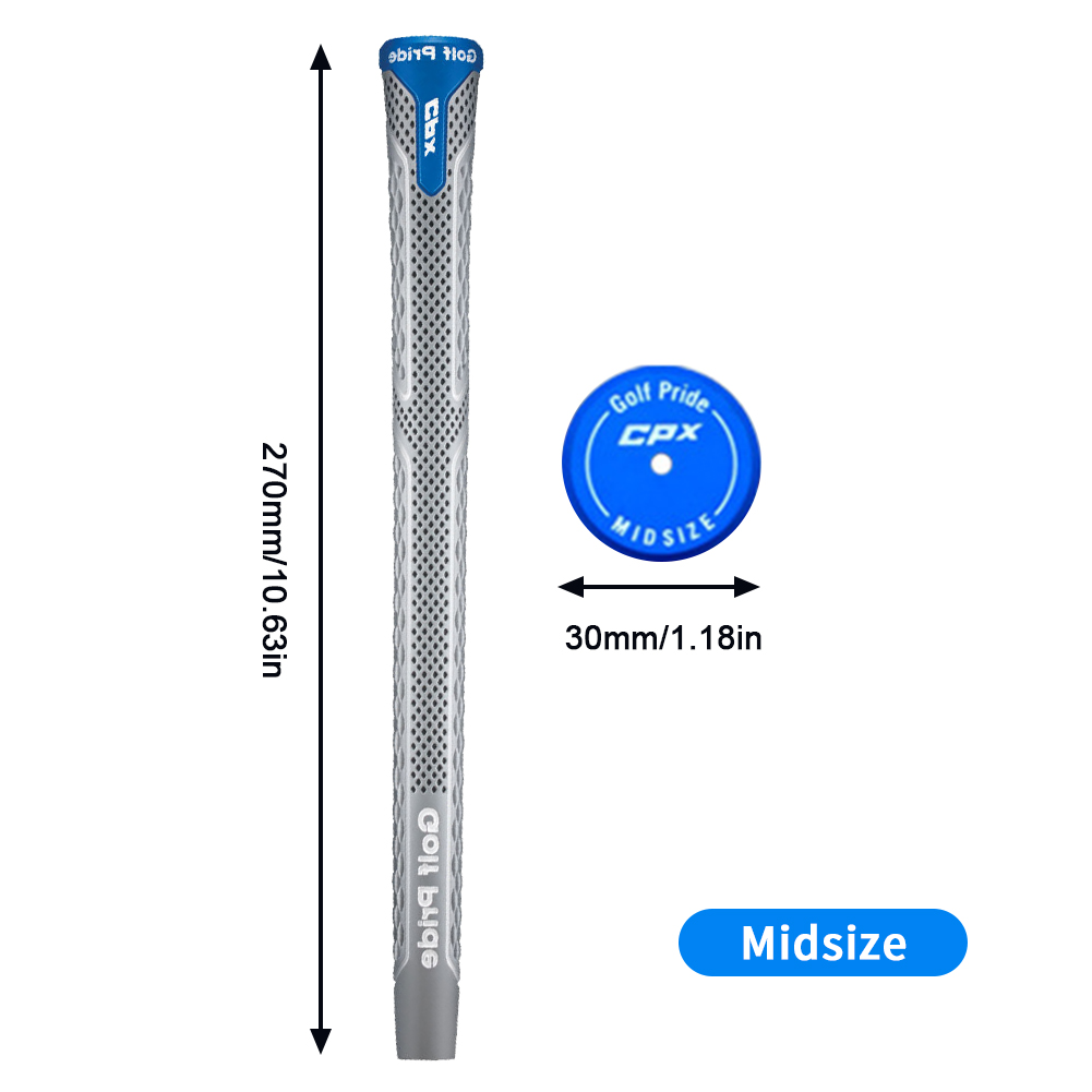 FG 1PC Natural Rubber Golf Club Grip Anti-Slip Shock-Absorbing Grip ...