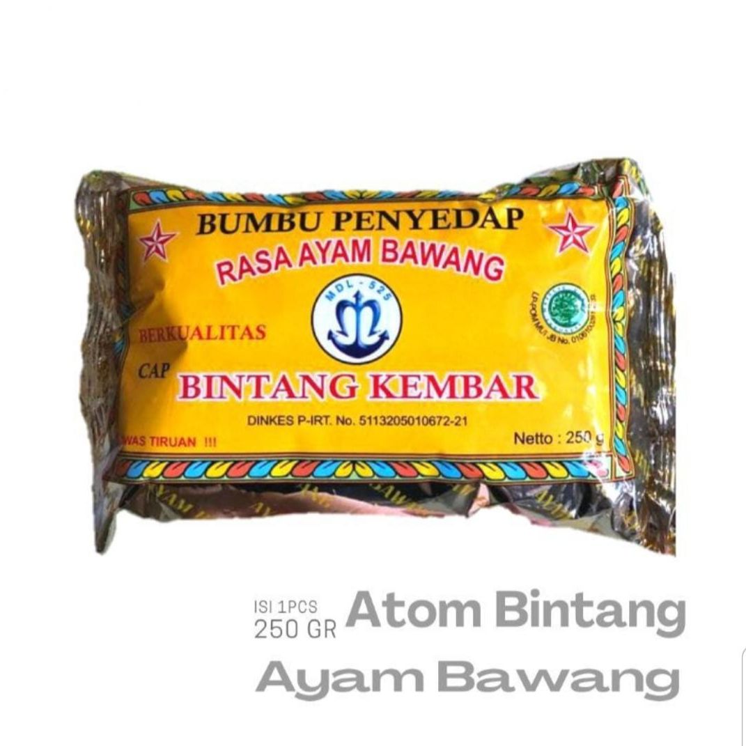 Bumbu Bubuk Tabur Penyedap Rasa Ayam Bawang 250gr Bintang Kembar MDL ...