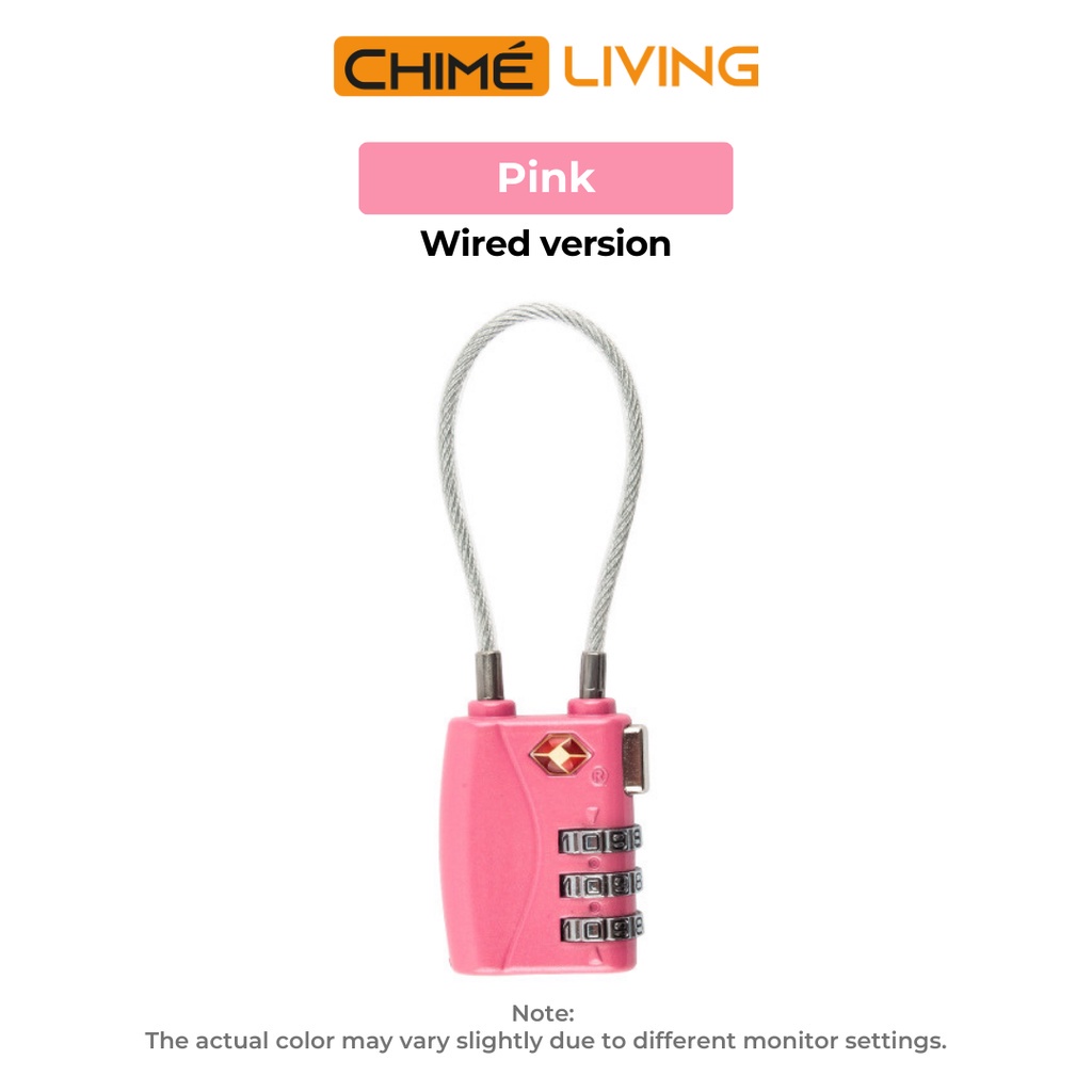 TSA Luggage Metal Lock PIN 4 Digit Combination Padlock For Travel ...