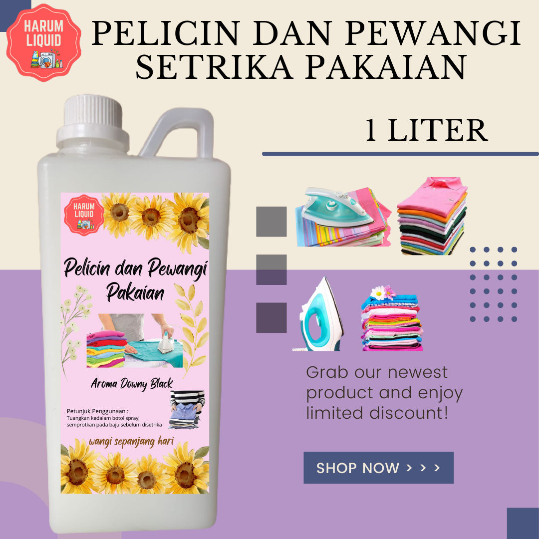 Pelicin dan Pewangi Setrika 2 Liter | Lazada Indonesia
