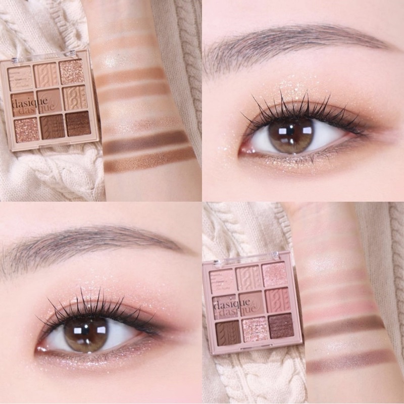 (แท้พร้อมส่ง) DASIQUE KNIT COLLECTION EYESHADOW BLUSH - ARAYAWU ...