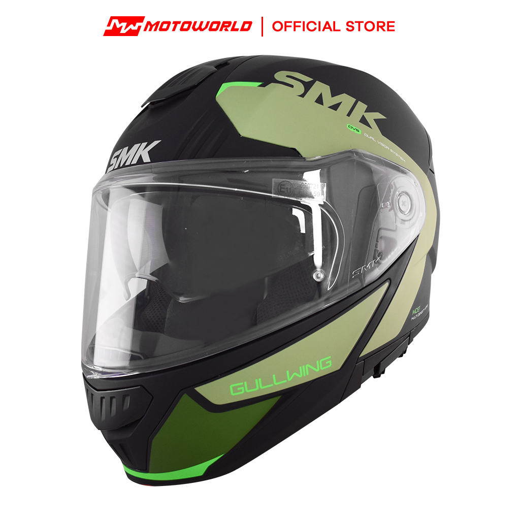 SMK Motorcycle Modular Helmet Gullwing Kresto | Lazada PH