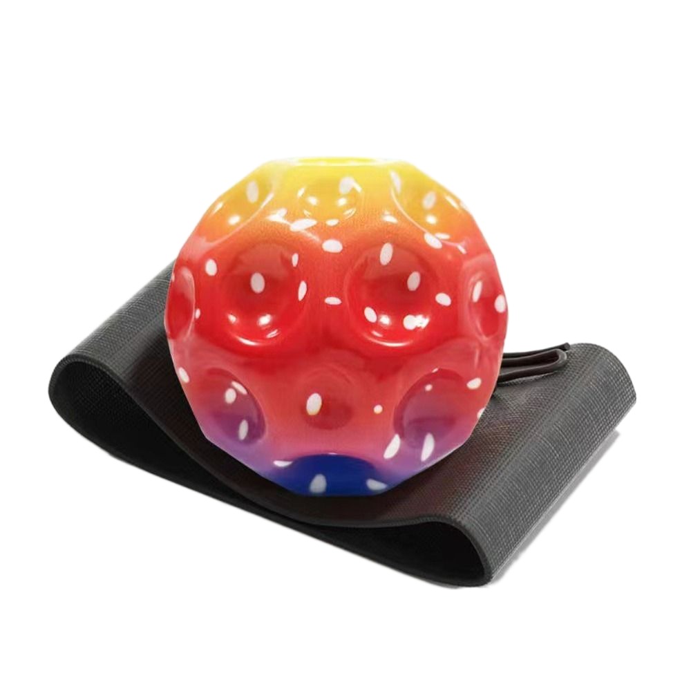 Leisure Jump Ball High Bouncing Ball Luminous Exercise Wrist Return ...
