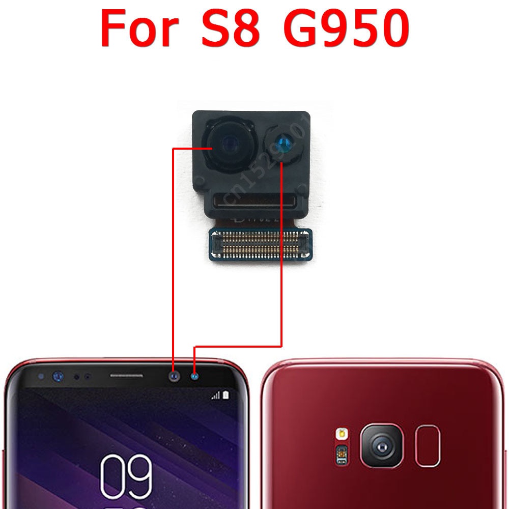For Samsung Galaxy S8 G950F Front Rear View Back Camera Frontal Main ...