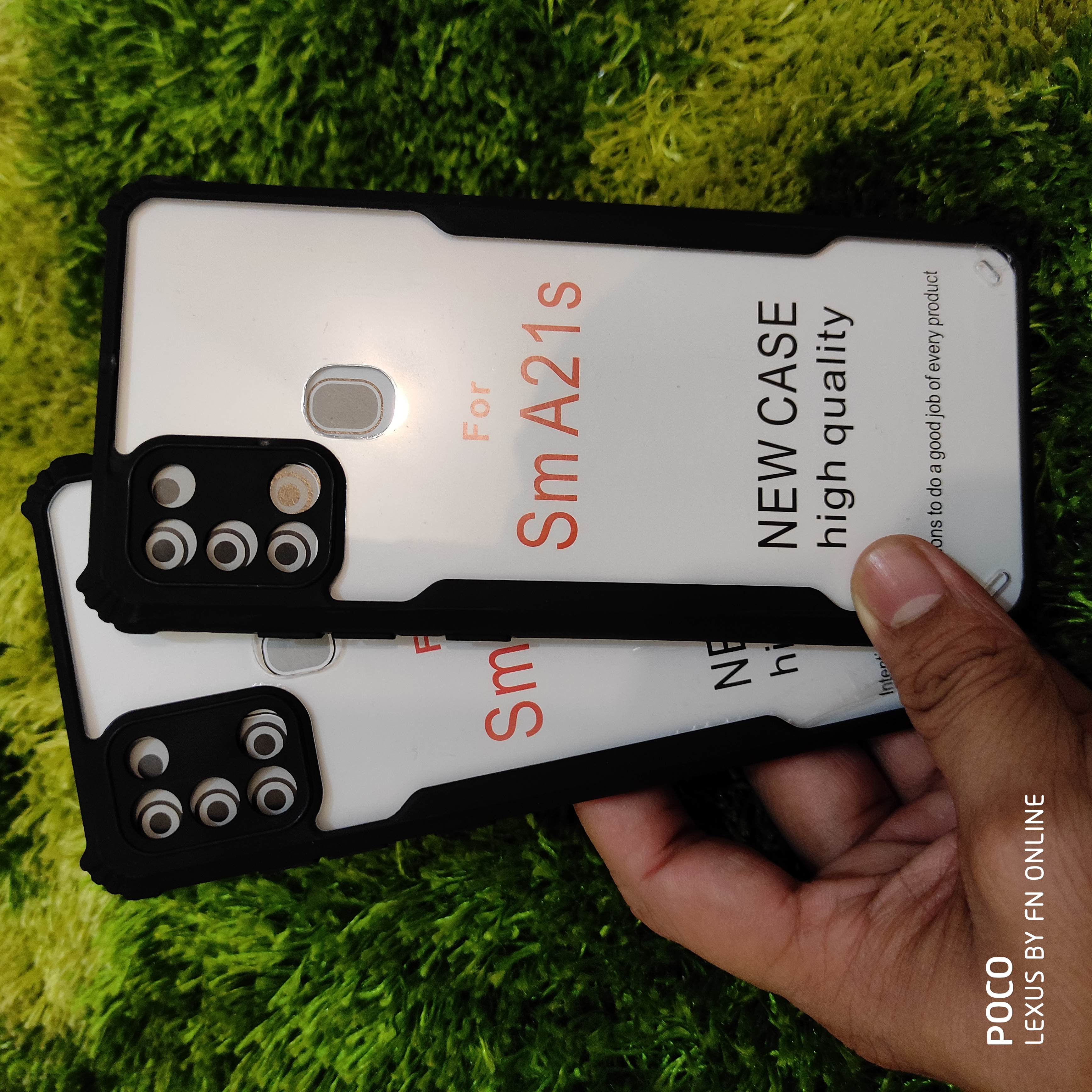 For Samsung Galaxy A21s Shockproof Bumper Cover - Phone Back Cover ...