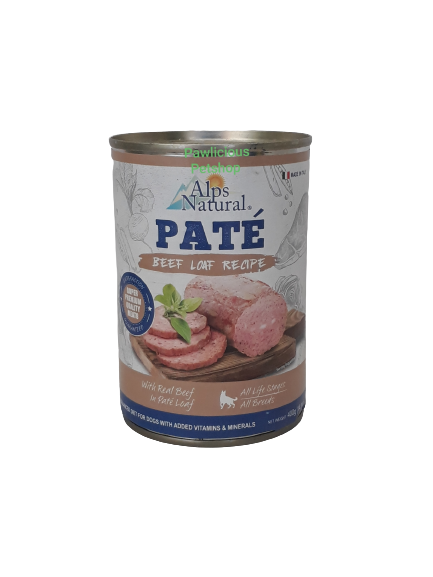 Alps Natural Pate Beef Loaf Recipe, 400g | Lazada PH