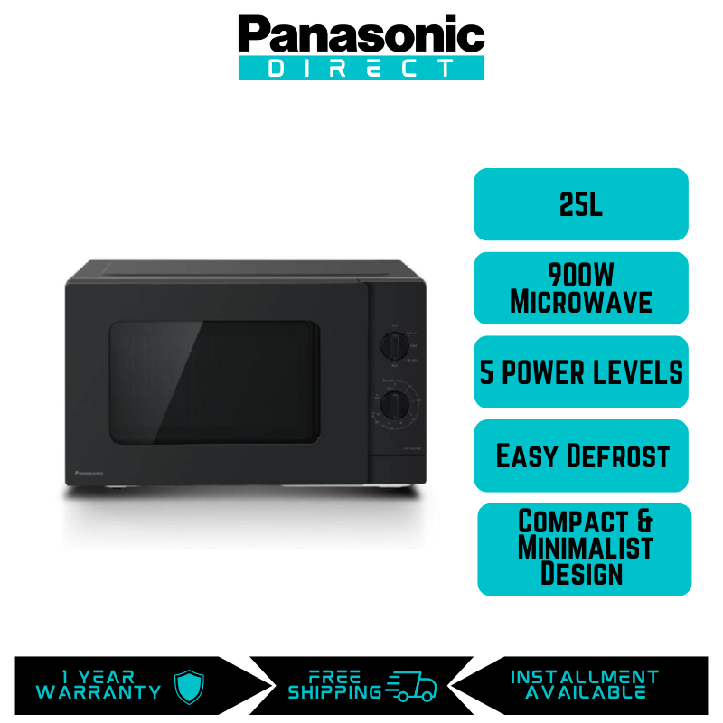 Panasonic NN-SM33 25L SOLO Microwave Oven NN-SM33NBMPQ | Lazada