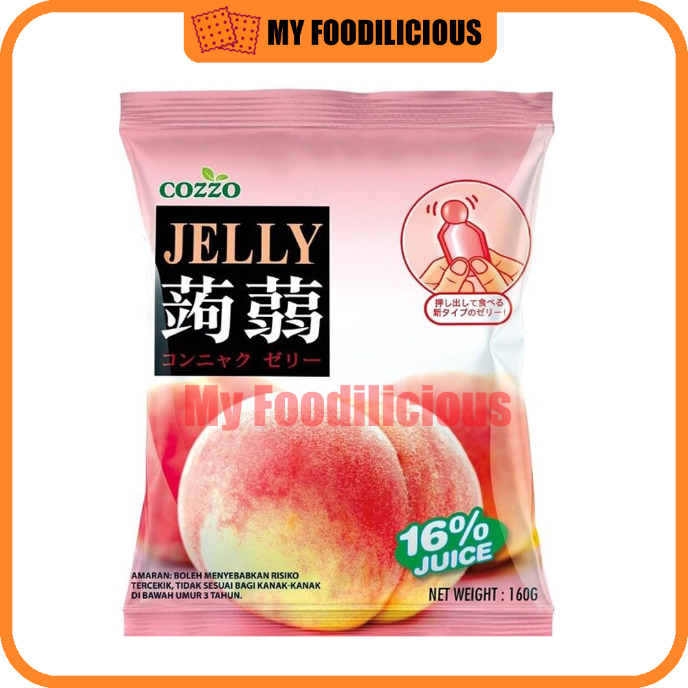 Cozzo Jelly Jushida Konnyaku Jelly Lychee Mango Blueberry Passion Fruit Pudding 160g | Lazada ...