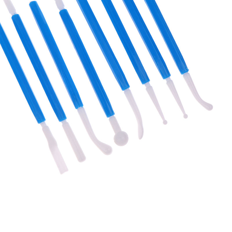 8pcs/Set Clay Modeling Tools Plastic Wax Carving Pottery Tools Carving ...