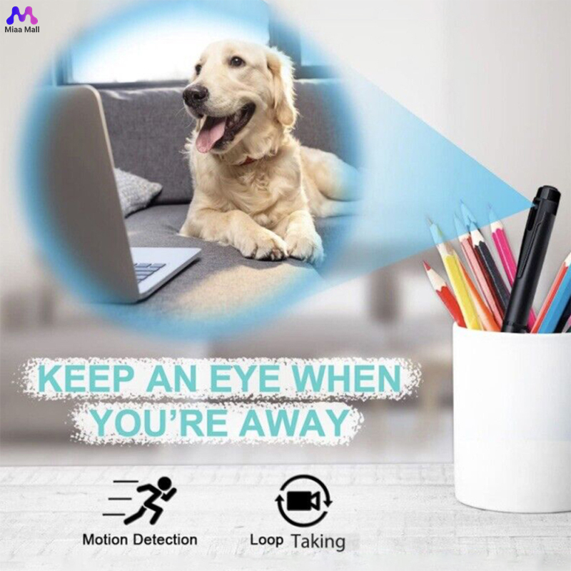 W10 Nanny Spy Pen Camera 75min 1080p 30fps Video Recording With Loop ...