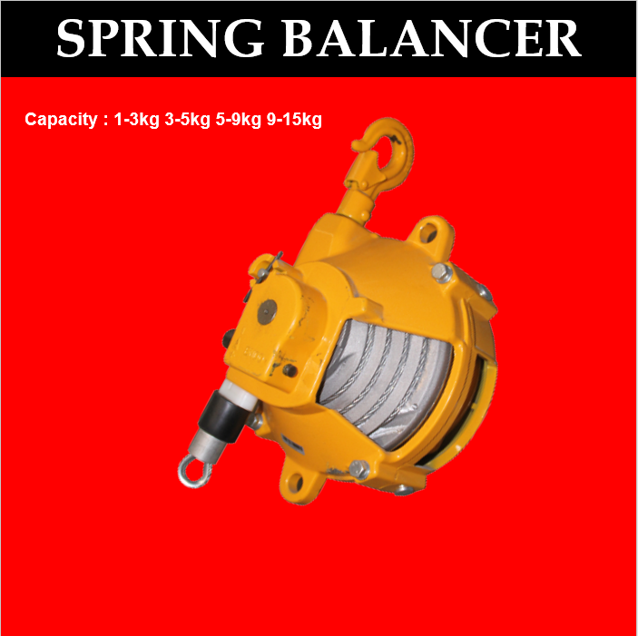 Toyu 1-15KG Spring Balancer Industrial Use Spring Hang Tool Balancer ...